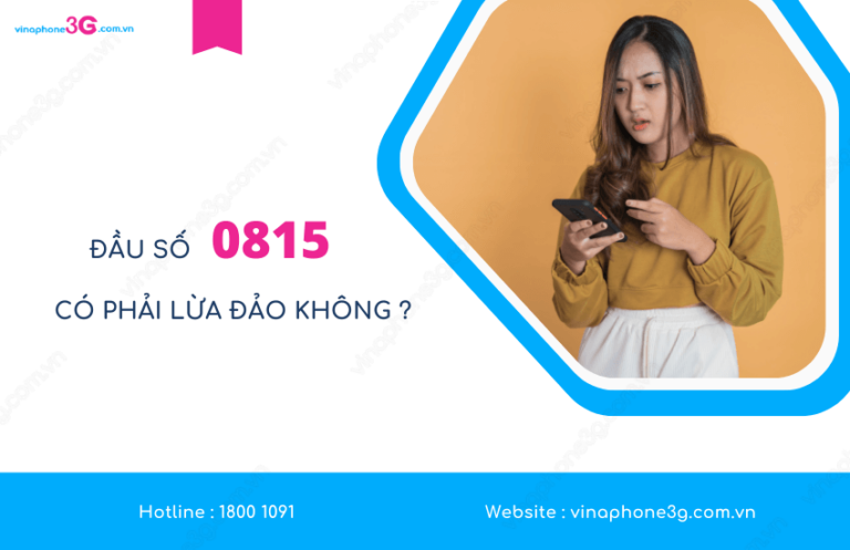 Những thông tin về đầu số 0815 lừa đảo gần đây là sao?
